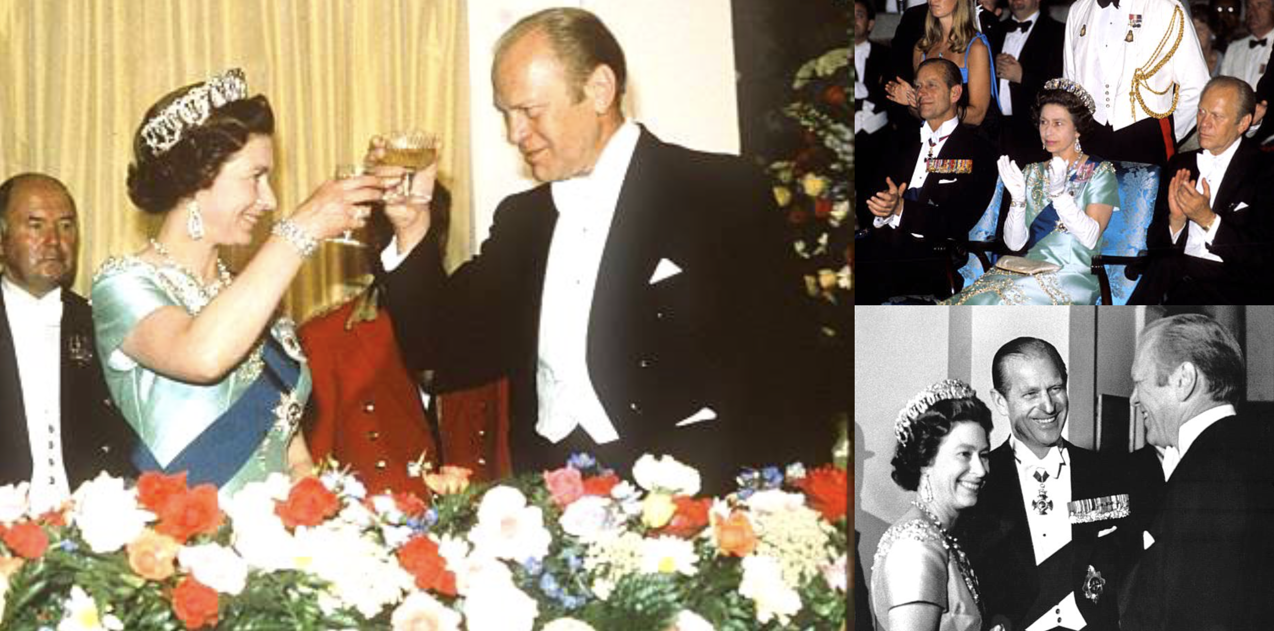 Banquet at British Embassy in Washington, 1976 | The Royal Watcher