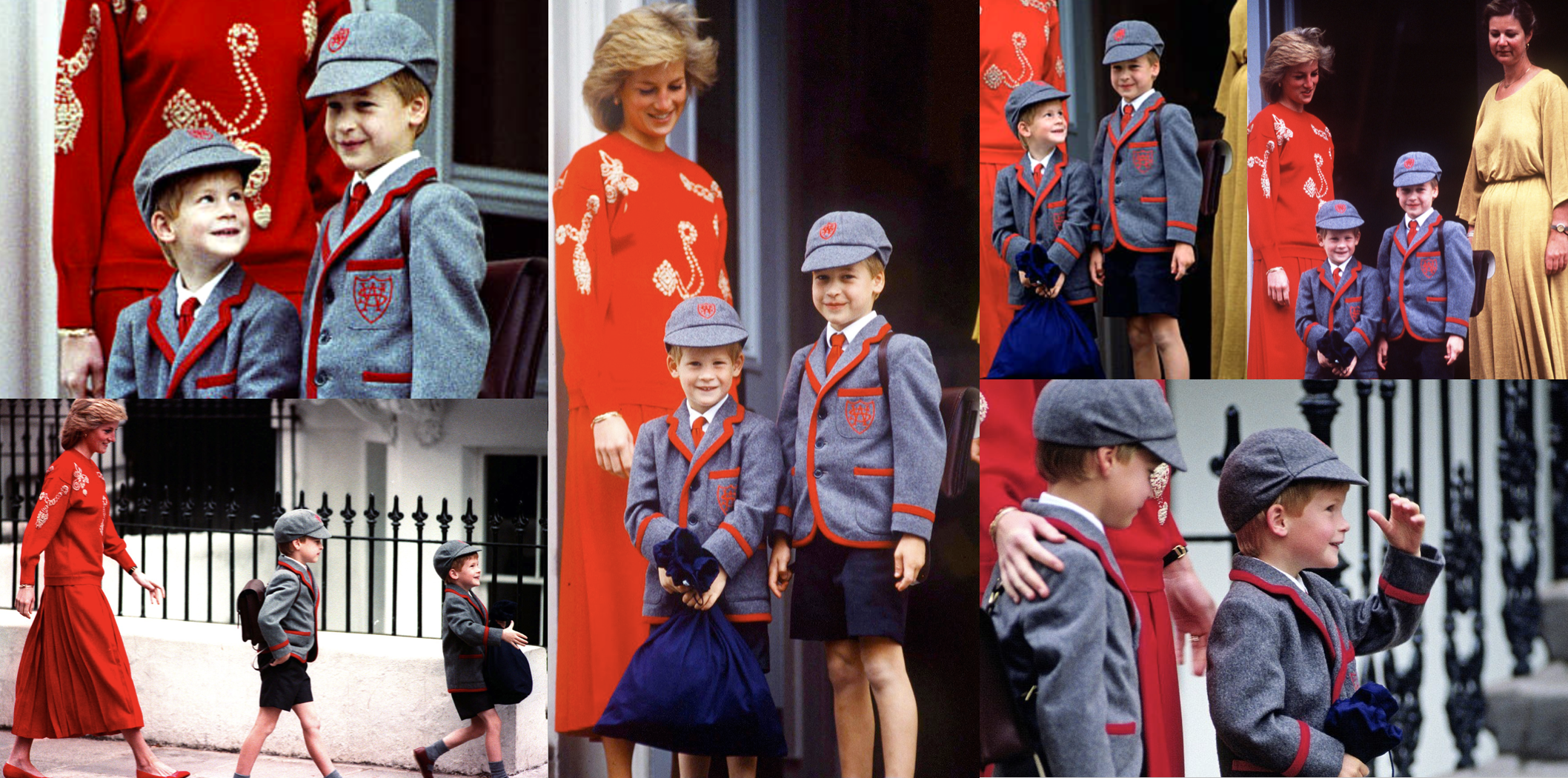 Prince Harry’s First Day of School, 1989 | The Royal Watcher