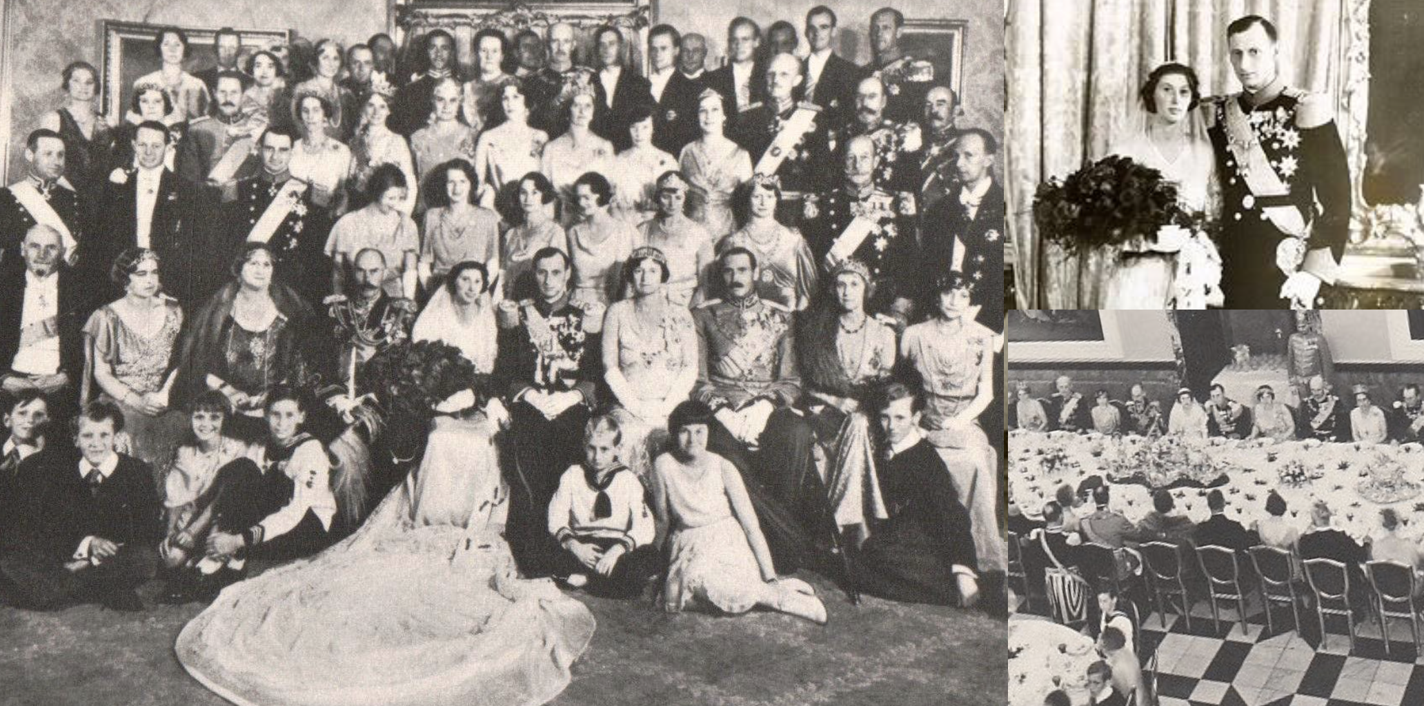 Wedding of Prince Knud and Princess Caroline-Mathilde of Denmark, 1933 ...