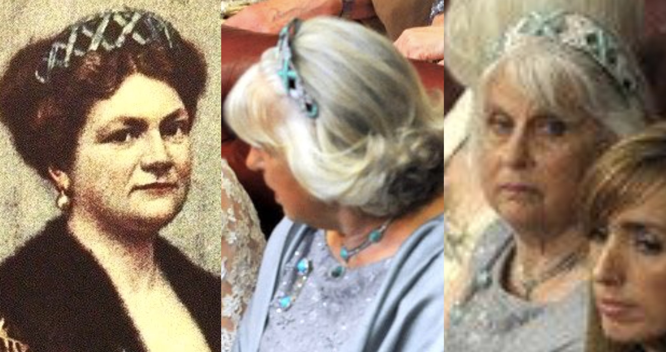 Hesse Turquoise and Moonstone Tiara | The Royal Watcher