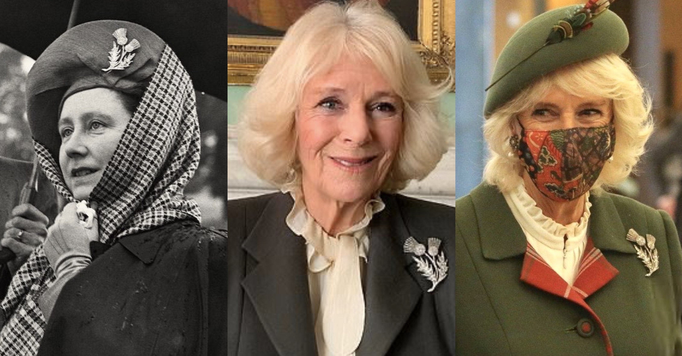 Queen Mother’s Diamond Thistle Brooch | The Royal Watcher