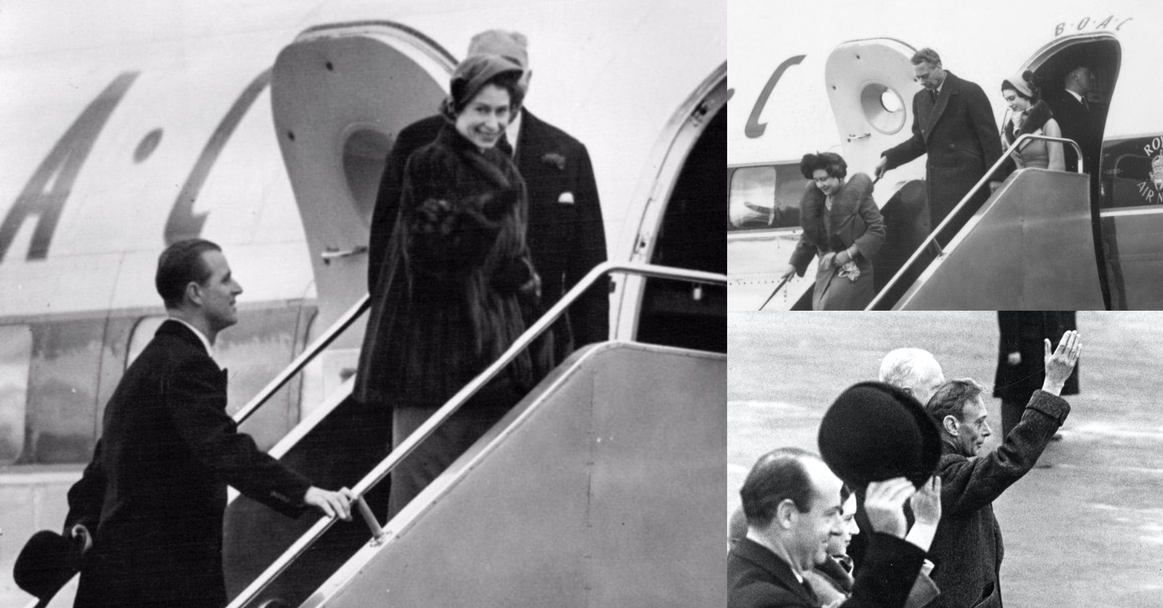 Princess Elizabeth departs England, 1952 | The Royal Watcher