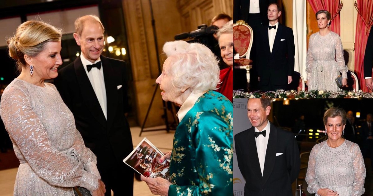 The Earl and Countess of Wessex attend the Royal Variety Performance