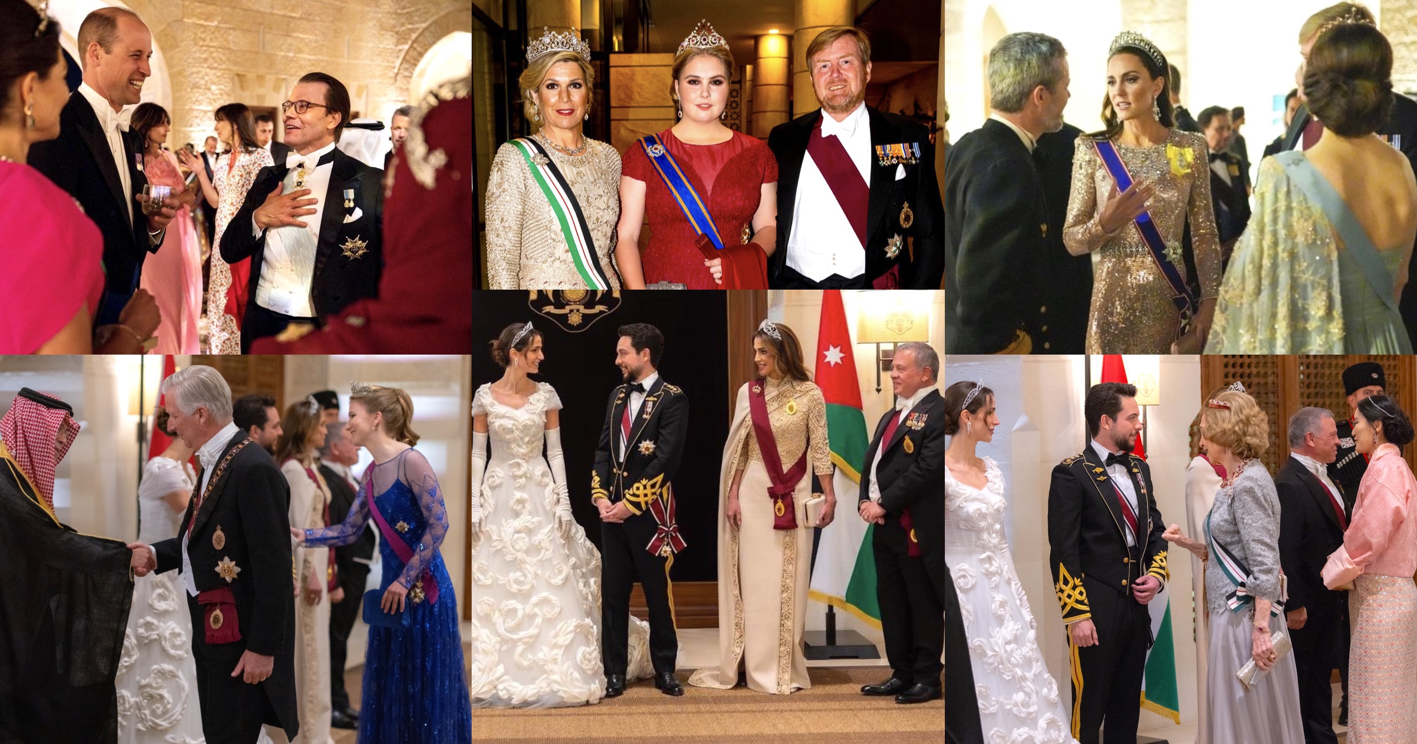 Wedding Banquet of Crown Prince Hussein of Jordan | The Royal Watcher