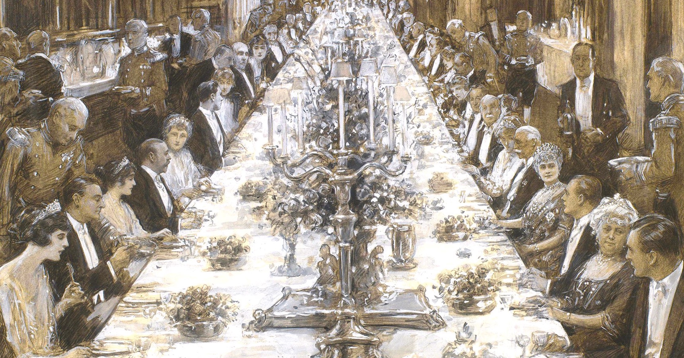 Imperial Conference Banquet at Buckingham Palace, 1923 | The Royal Watcher