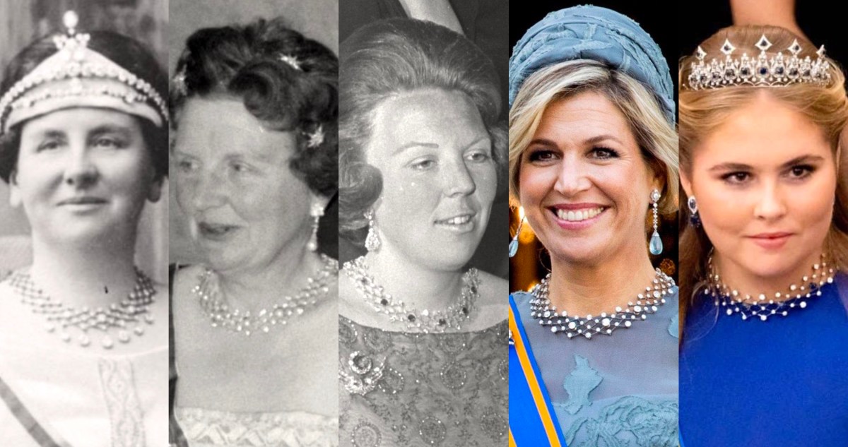 Dutch Diamond Trellis Necklace | The Royal Watcher