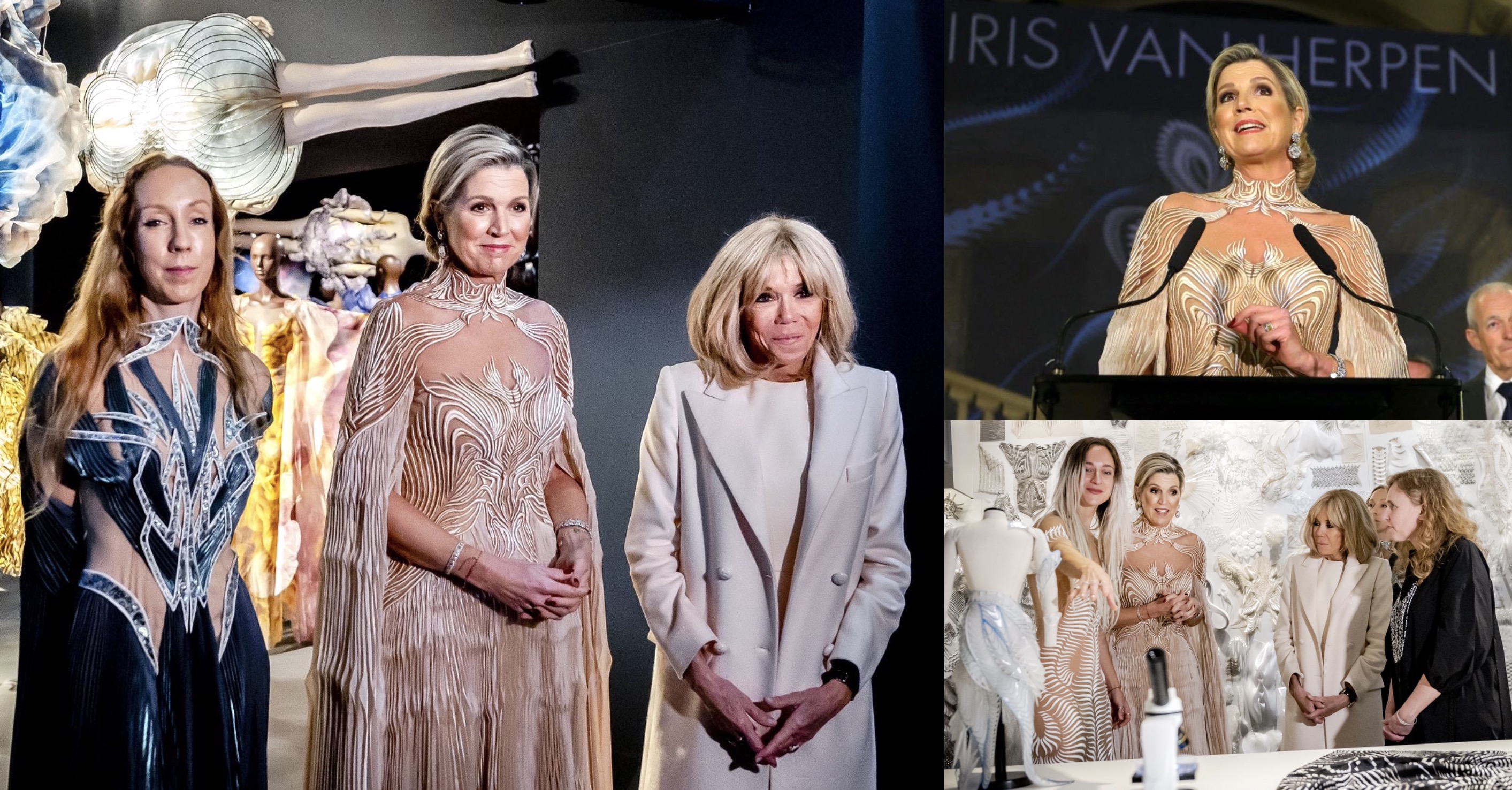 Queen Máxima opens Iris van Herpen Exhibition | The Royal Watcher