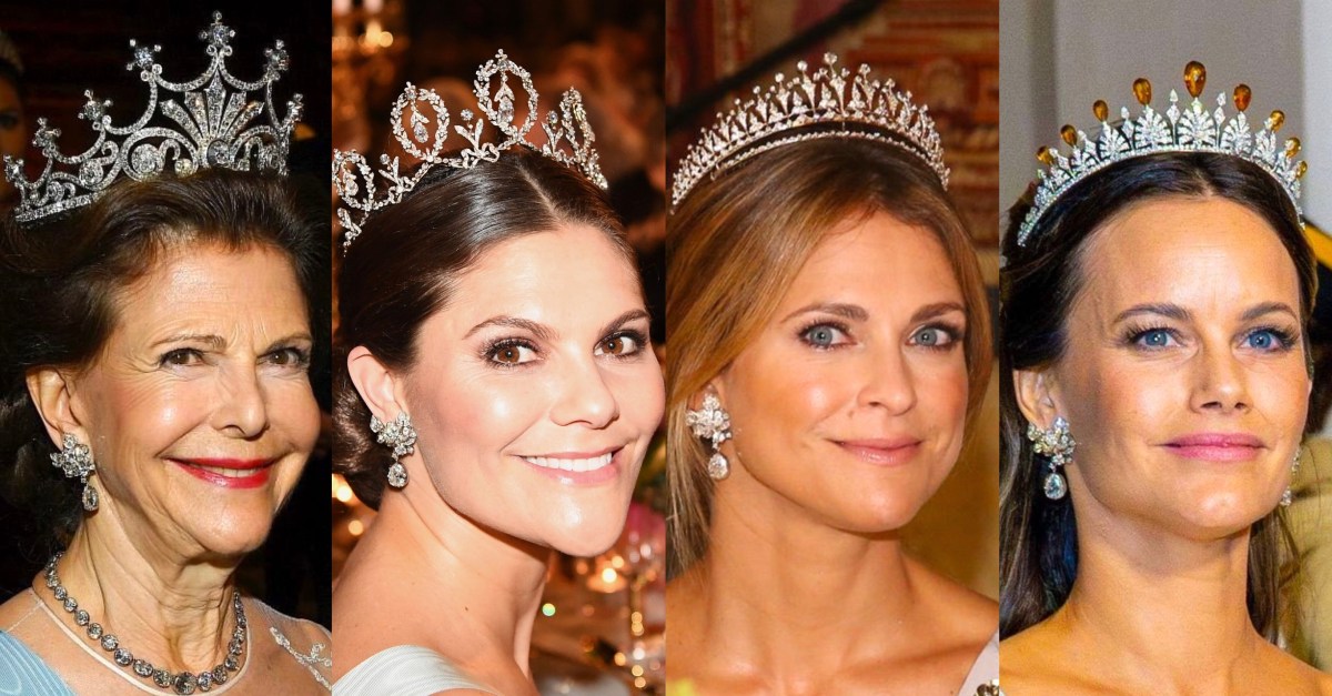 Swedish Diamond Floral Earrings | The Royal Watcher