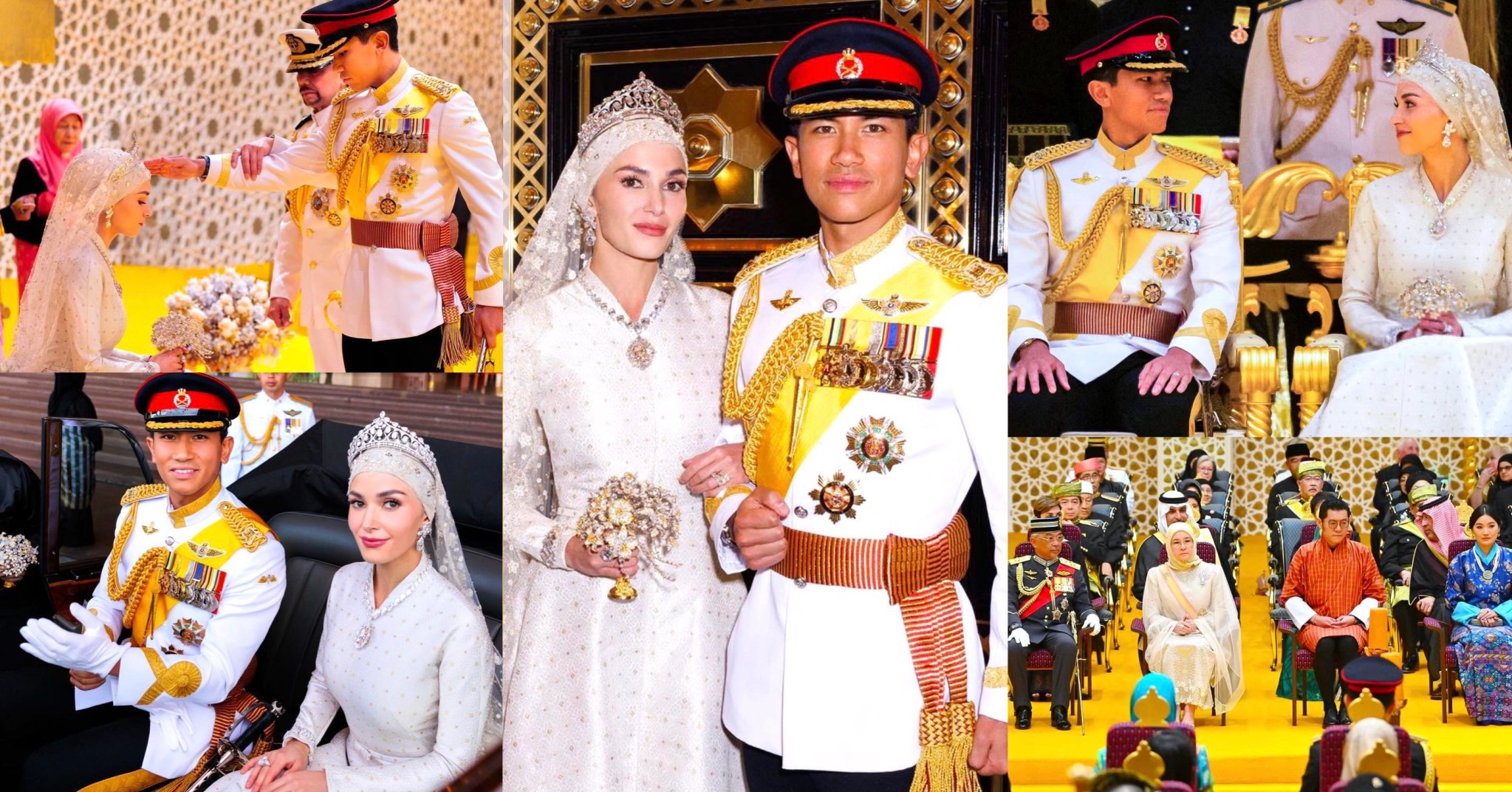 Wedding Celebrations of Prince ‘Abdul Mateen of Brunei and Anisha ...