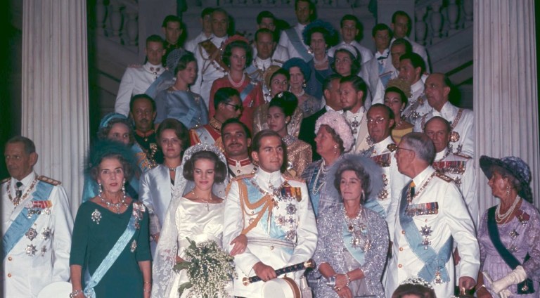 Wedding of King Constantine of Greece and Princess Anne-Marie of ...