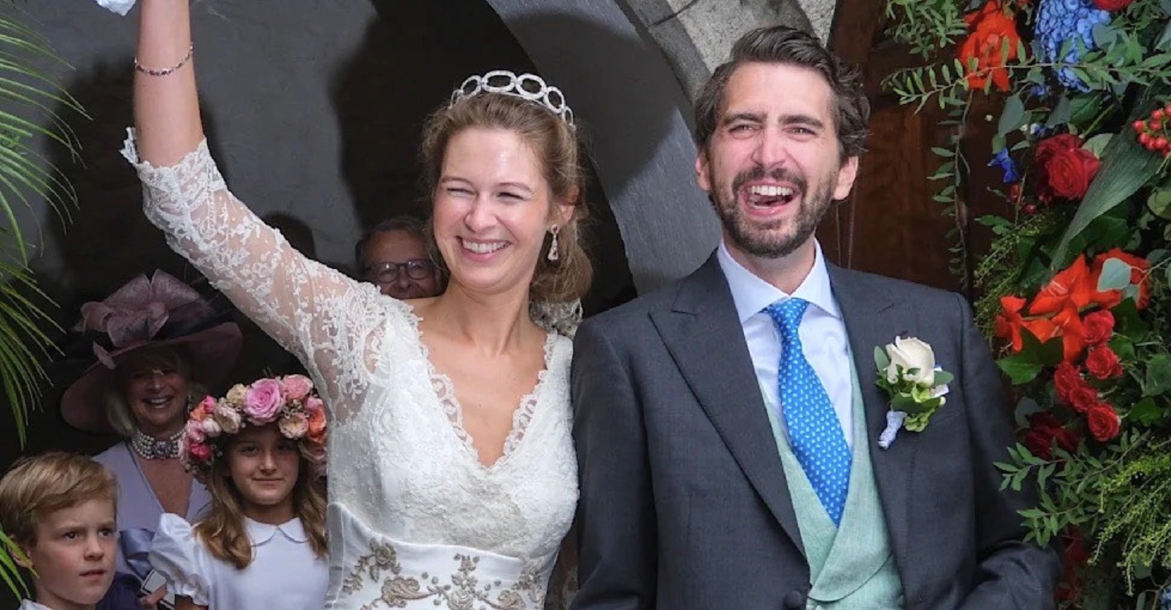 Wedding of Duchess Katharina of Oldenburg and Count Clemens Moy de Sons ...