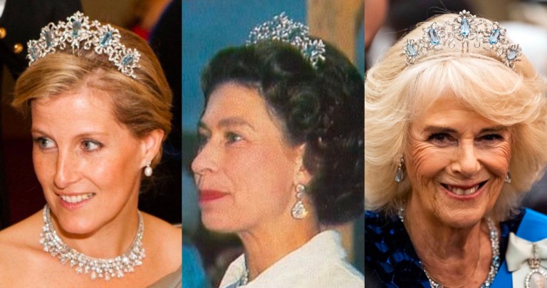 Queen’s Five Aquamarine Tiara | The Royal Watcher