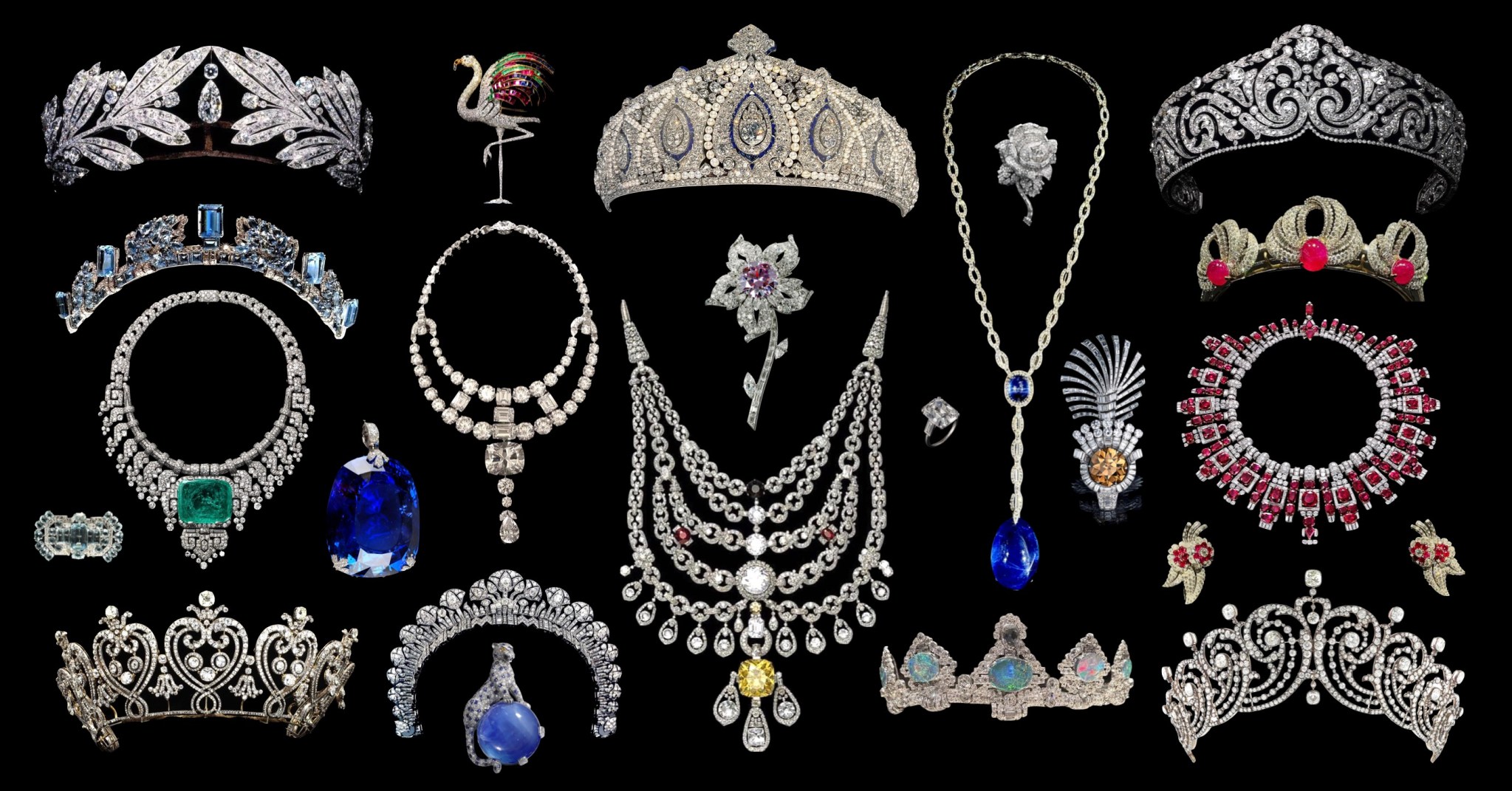 Royal Jewels in the Cartier Exhibition at the Victoria & Albert Museum ...