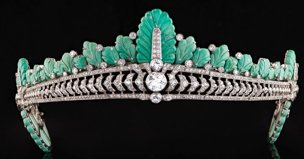 Lady Astor’s Cartier Turquoise Tiara going on Auction | The Royal Watcher